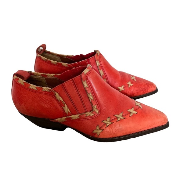Sabree | Shoes | Sabree Leather Rare Brazilian Vintage Chic Cowboy ...